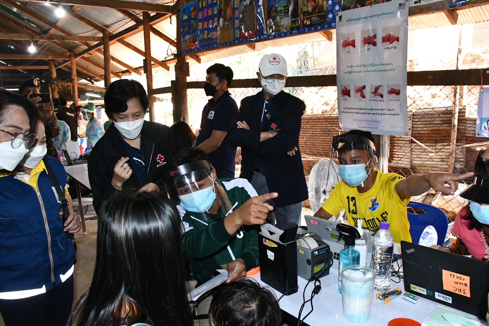 The Thai Red Cross Society and network partners provide the proactive ...